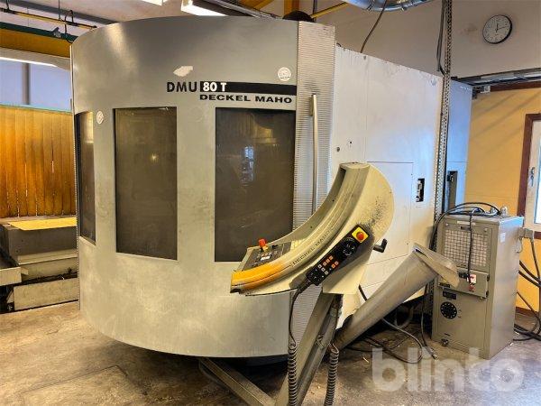 Fräs 5-axlig - DECKEL MAHO DMU 80T | Blinto auktioner