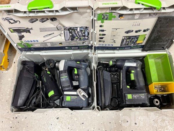 Festool - Skruvautomat DWC 18 Skruvdragare/ borr C15 Li | Blinto auktioner