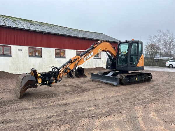 Bandgrävare - Case CX85D SR | Blinto auktioner