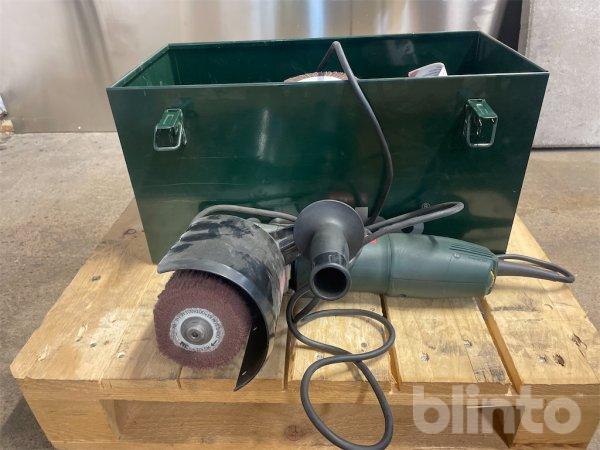 Satineringsmaskin - Metabo SE-12-115 | Blinto auktioner