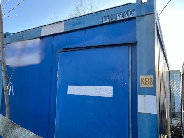 Kontorsbod - CTX Container 20ft B | Blinto auktioner