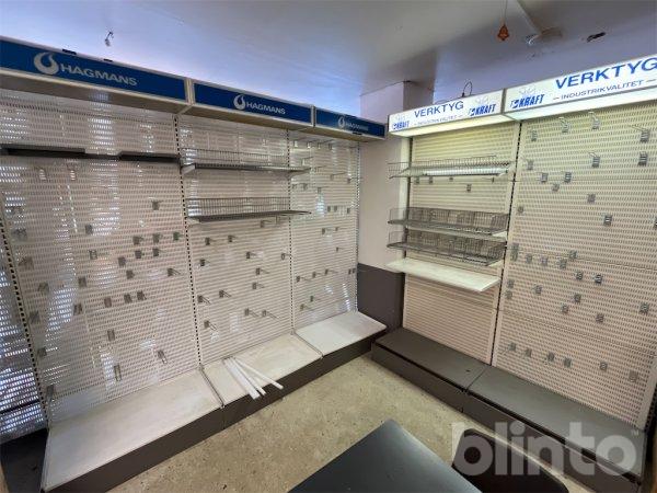 Hyllsystem - Visningshyllor | Blinto auktioner