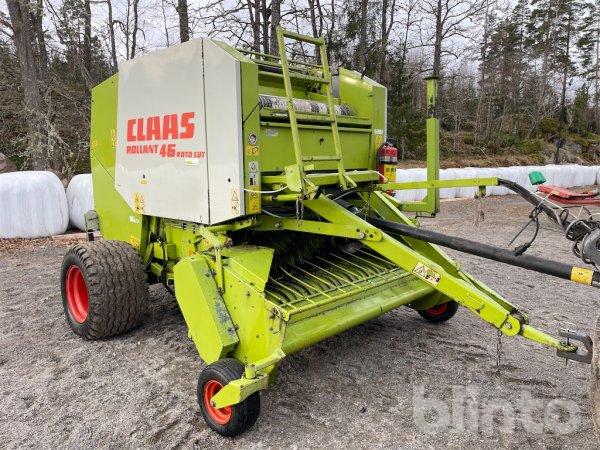 Rundbalspress - CLAAS ROLLANT 46 RC | Blinto auktioner