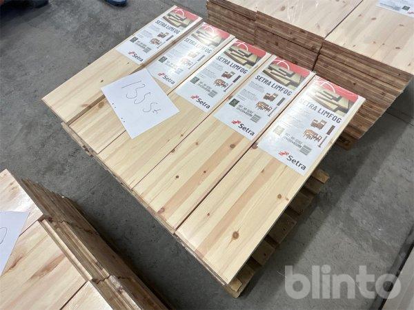 Snickerimaterial - Setra limfogskivor 18x200x800 | Blinto auktioner