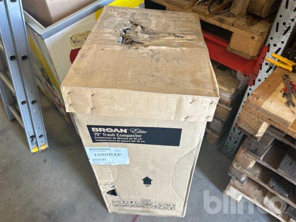 Komprimator - Broan 15" Trash Compactor | Blinto auktioner