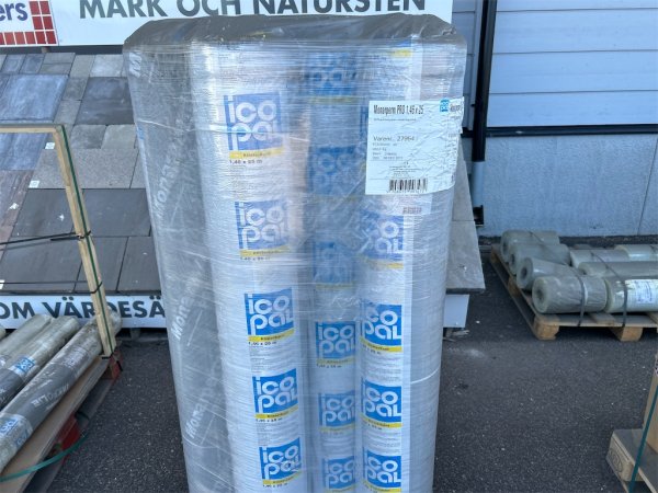 Underlagsduk - Icopal Monarperm PRO 1,46m x 25m | Blinto auktioner