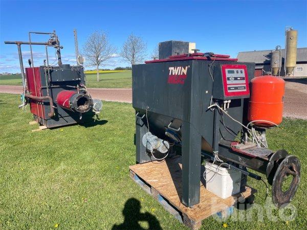Pelletspanna - Twin Heat M80I | Blinto auktioner