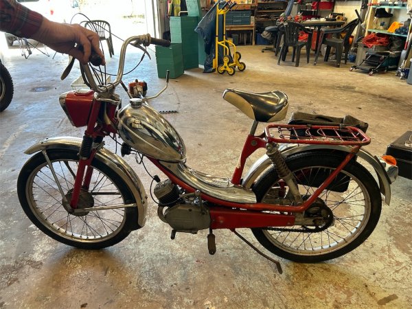 Veteran Moped 50cc - Monark Stockholmare | Blinto auktioner