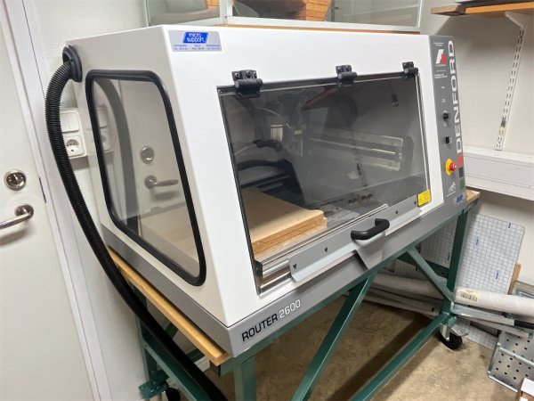 Lättmaterialsfräs - Denford Router 2600 | Blinto auktioner