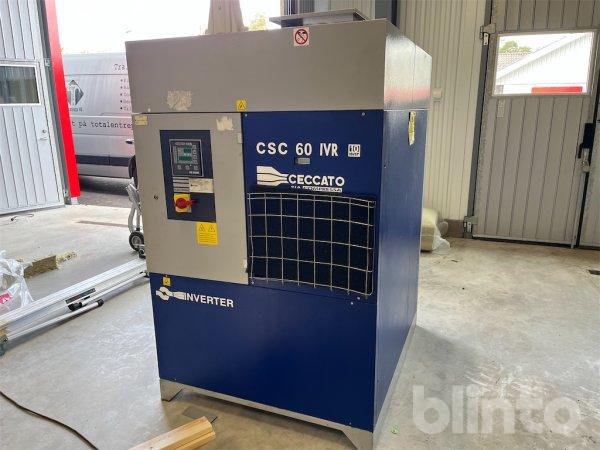 Skruvkompressor - Ceccato CSC 60 IRV | Blinto auktioner