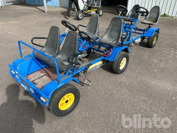 Cykelbil med vagn - Berg - 6 personer | Blinto auktioner