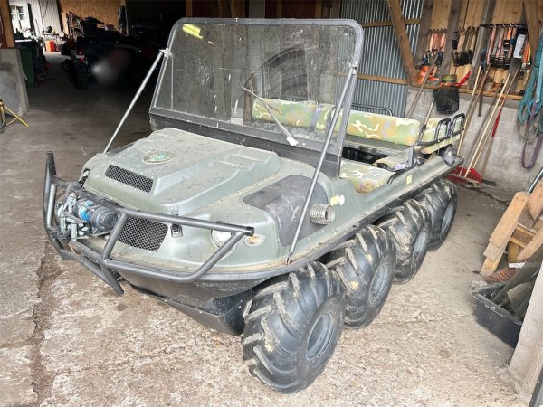 Amfibiefordon - X-tracker 8x8 | Blinto auktioner
